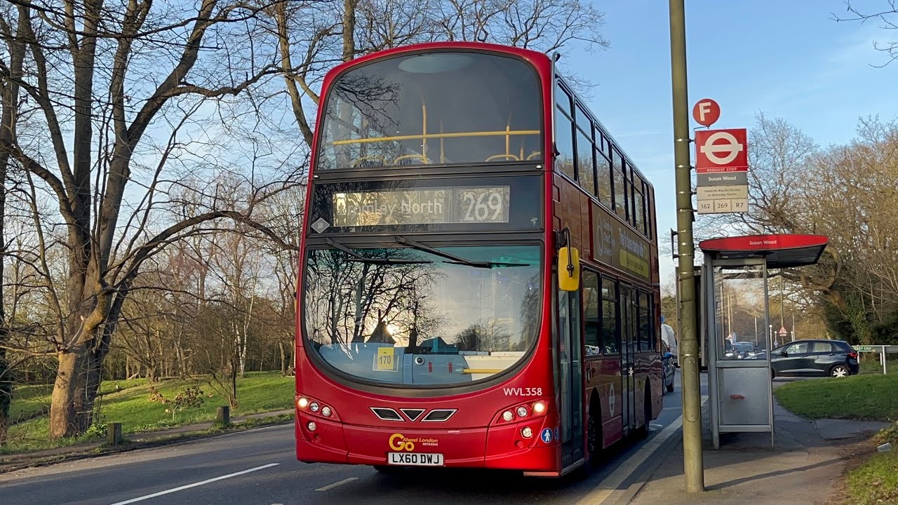 *Fast* Journey on the London Bus Route 269 | Gemini 2 WVL358 LX60 DWJ ...