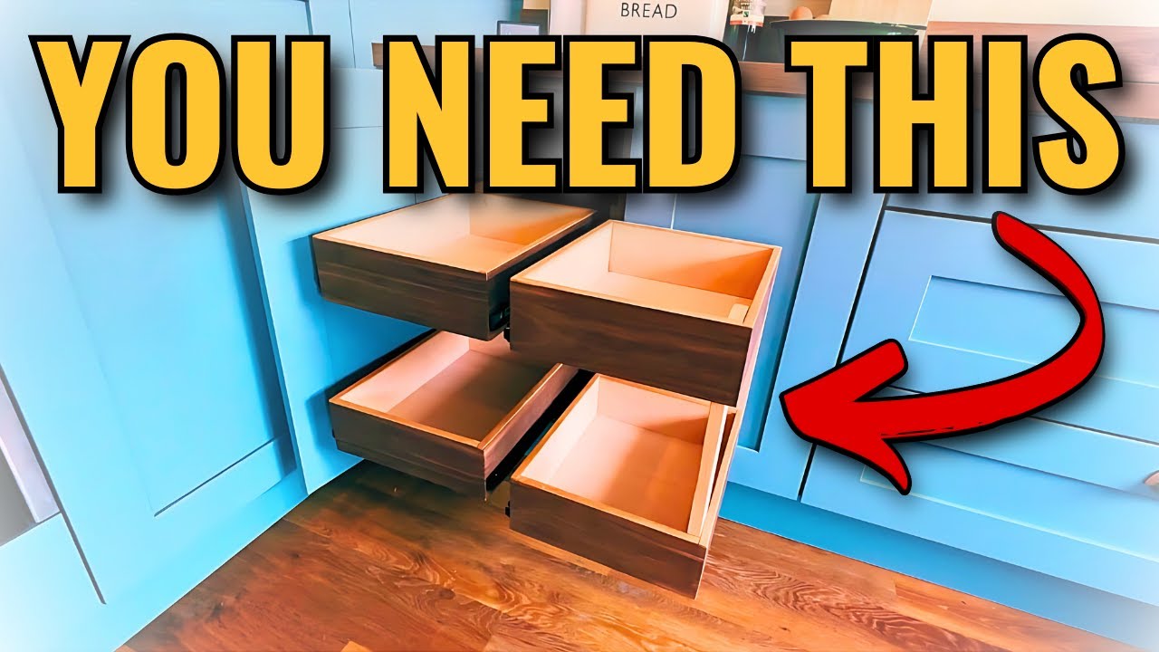 Corner Cabinet Solution That Actually Works - YouTube