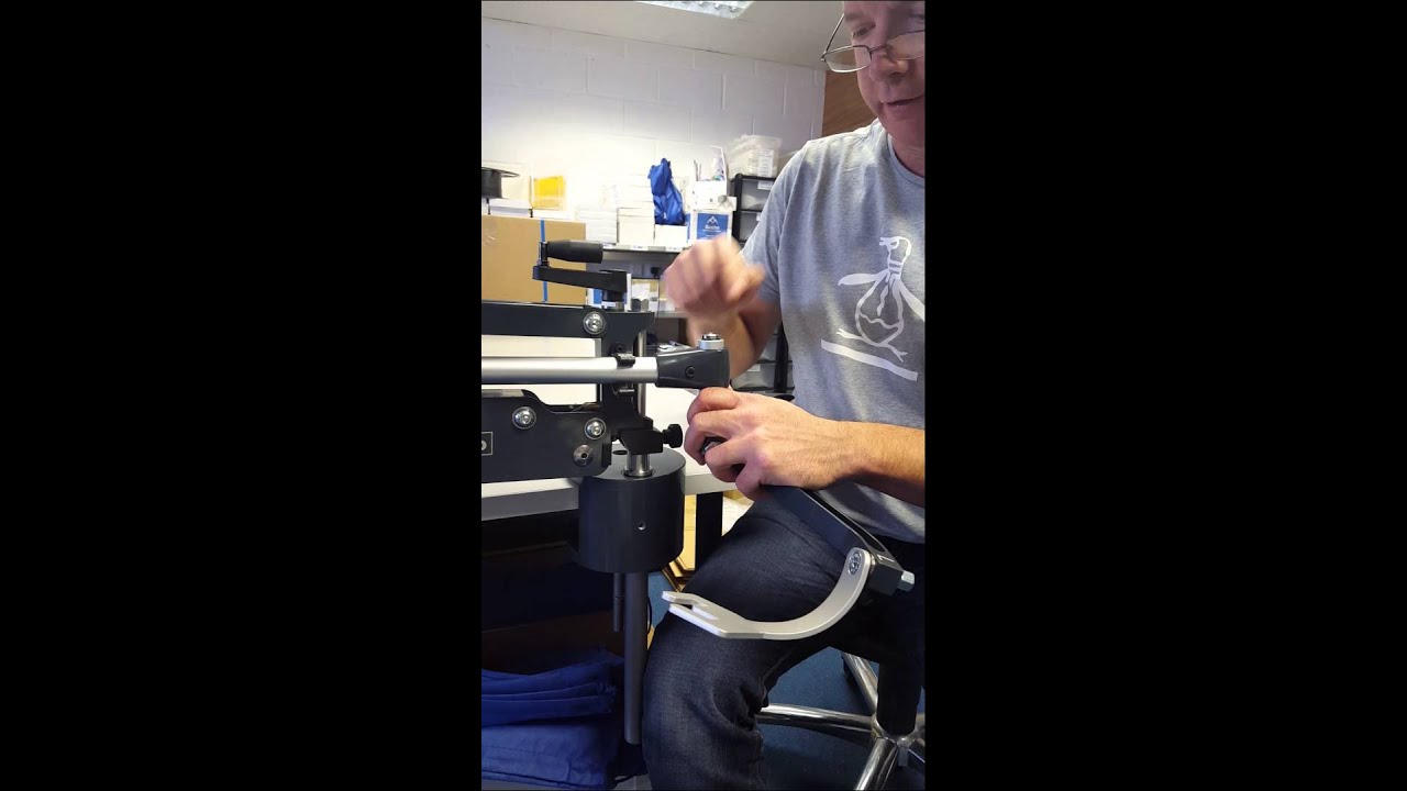 SaeboMAS Mini supination/pronation fitting guide - YouTube