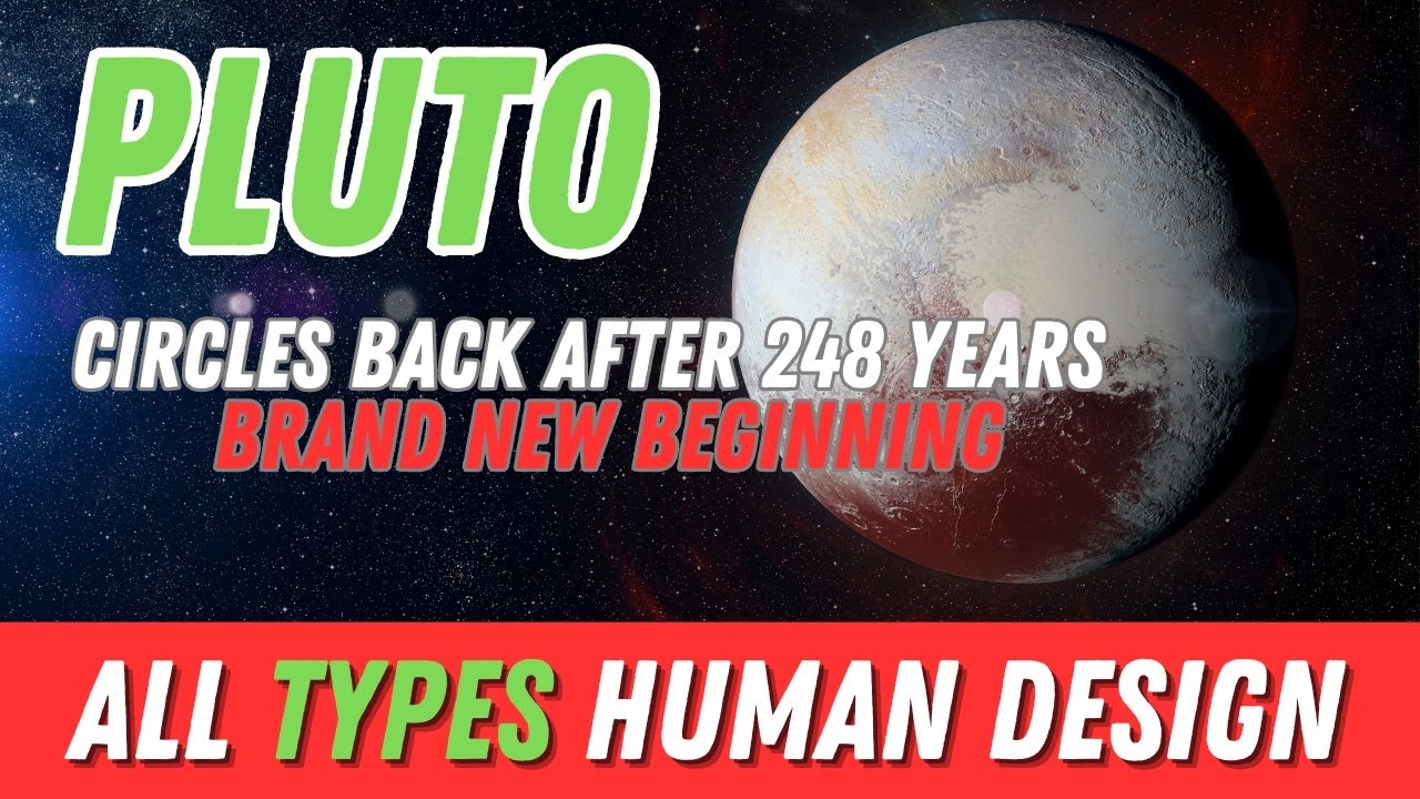Pluto Moves Into the Start of the Mandala After 248 Years - YouTube