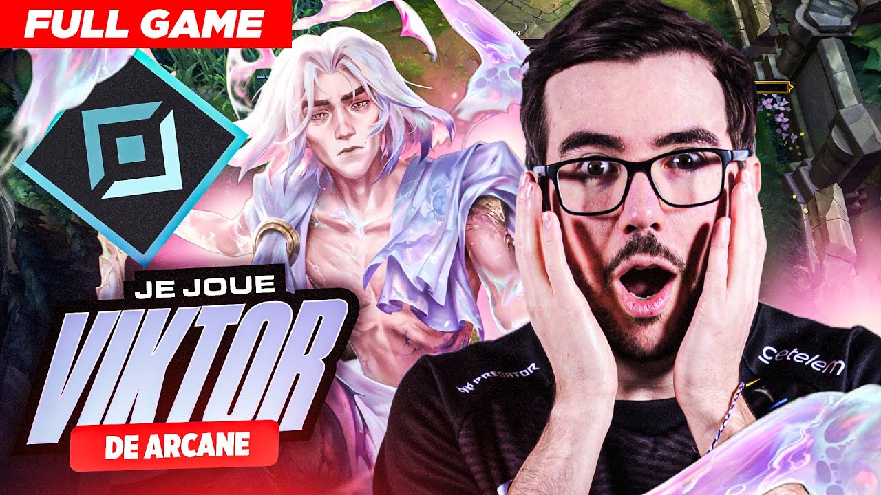 JE JOUE VIKTOR LE PERSONNAGE ISSU DE LA SÉRIE ARCANE - YouTube