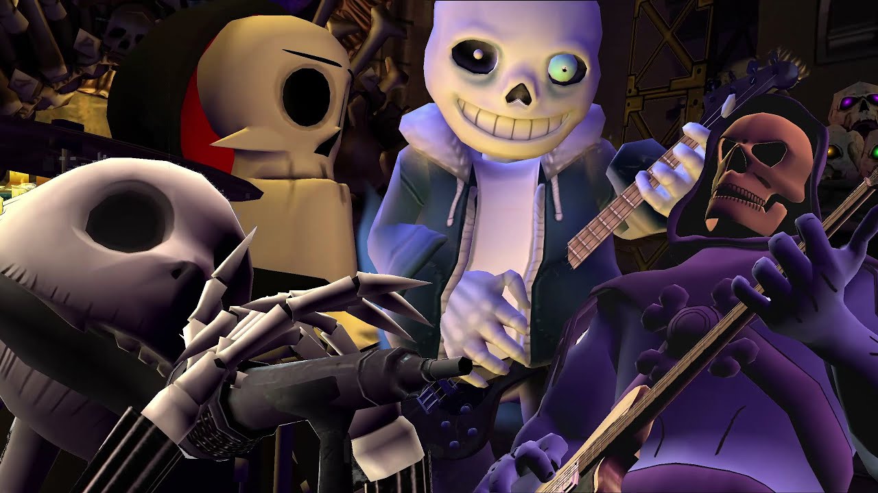 Skeletons play Them Bones By Alice In Chains (NOW W/ SANS + SKELETOR ...