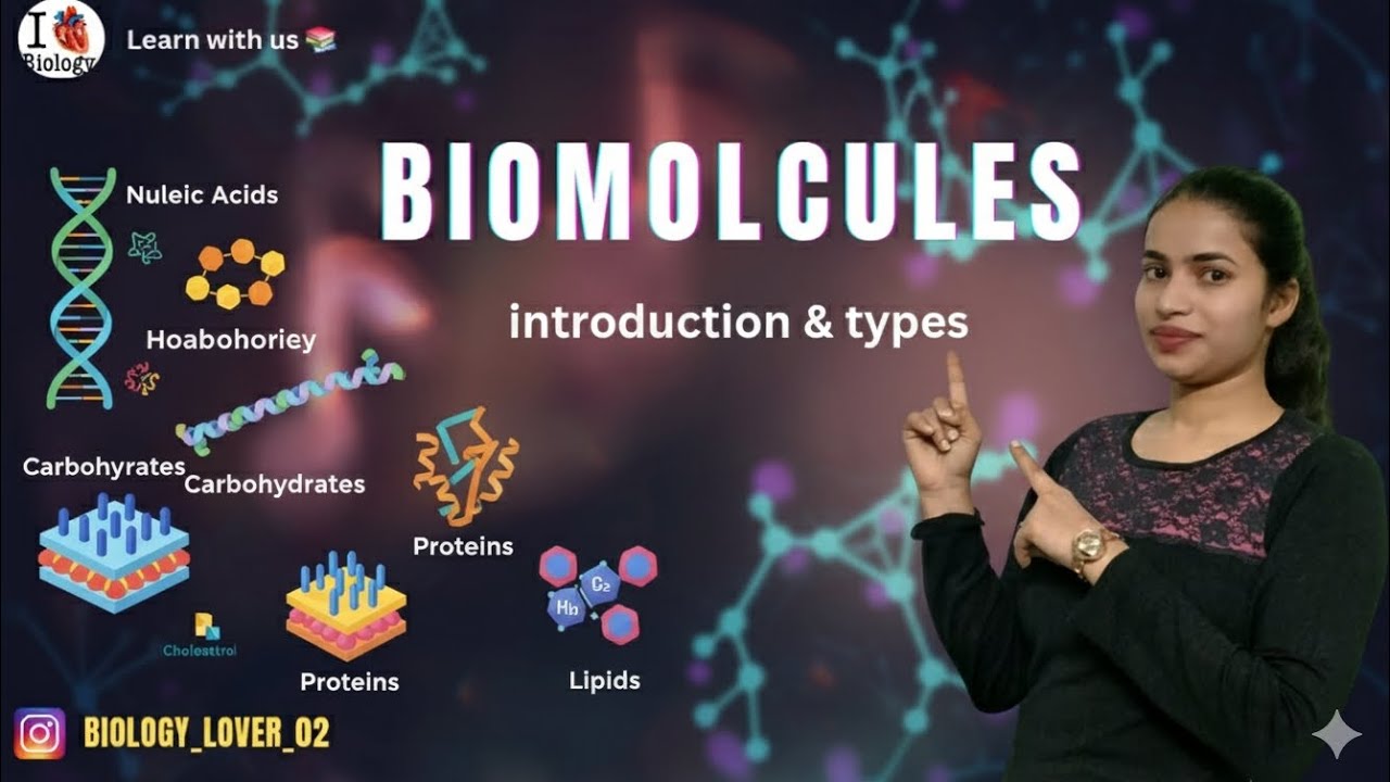 🔬 Biomolecules | Introduction & Types Explained | Part -1 || - YouTube