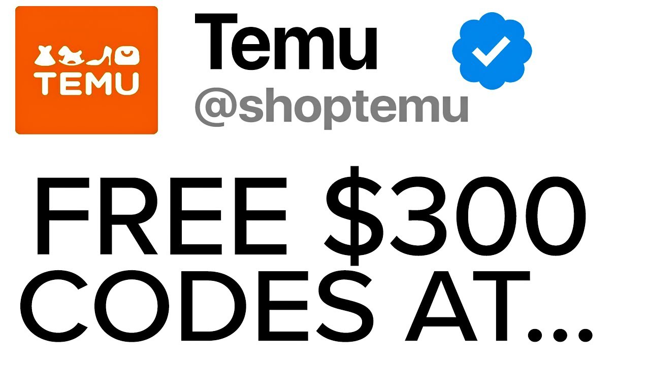 FREE $300 Temu Code! (How to Claim) - YouTube