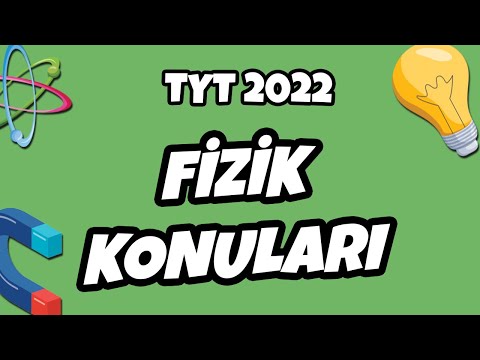 TYT 2022 Fizik Konuları Neler? #hedefekoş