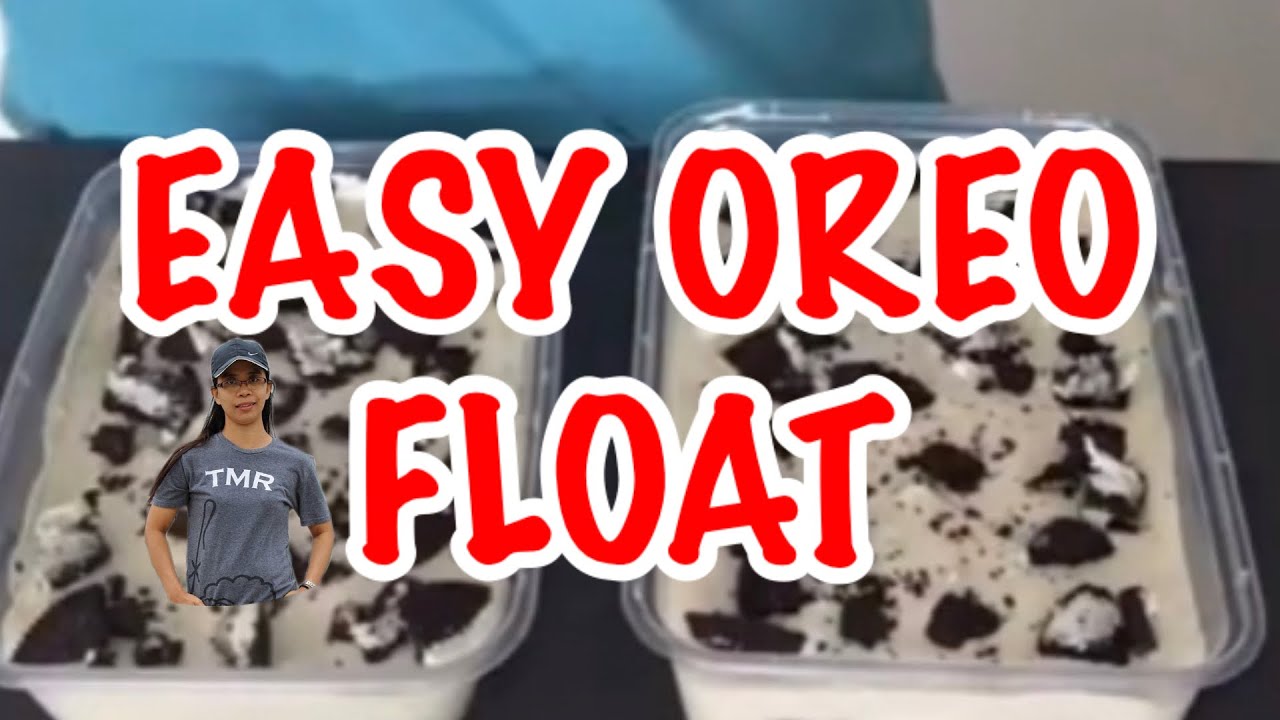 How to make OREO FLOAT #easytomake #dessert #dessertrecipe #oreorecipe ...