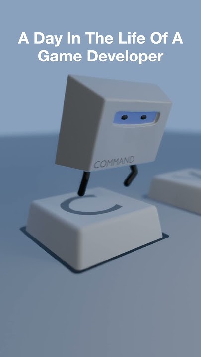 A Day In The Life Of A Game Dev | #gamedev #blenderanimation #copyandpaste - YouTube
