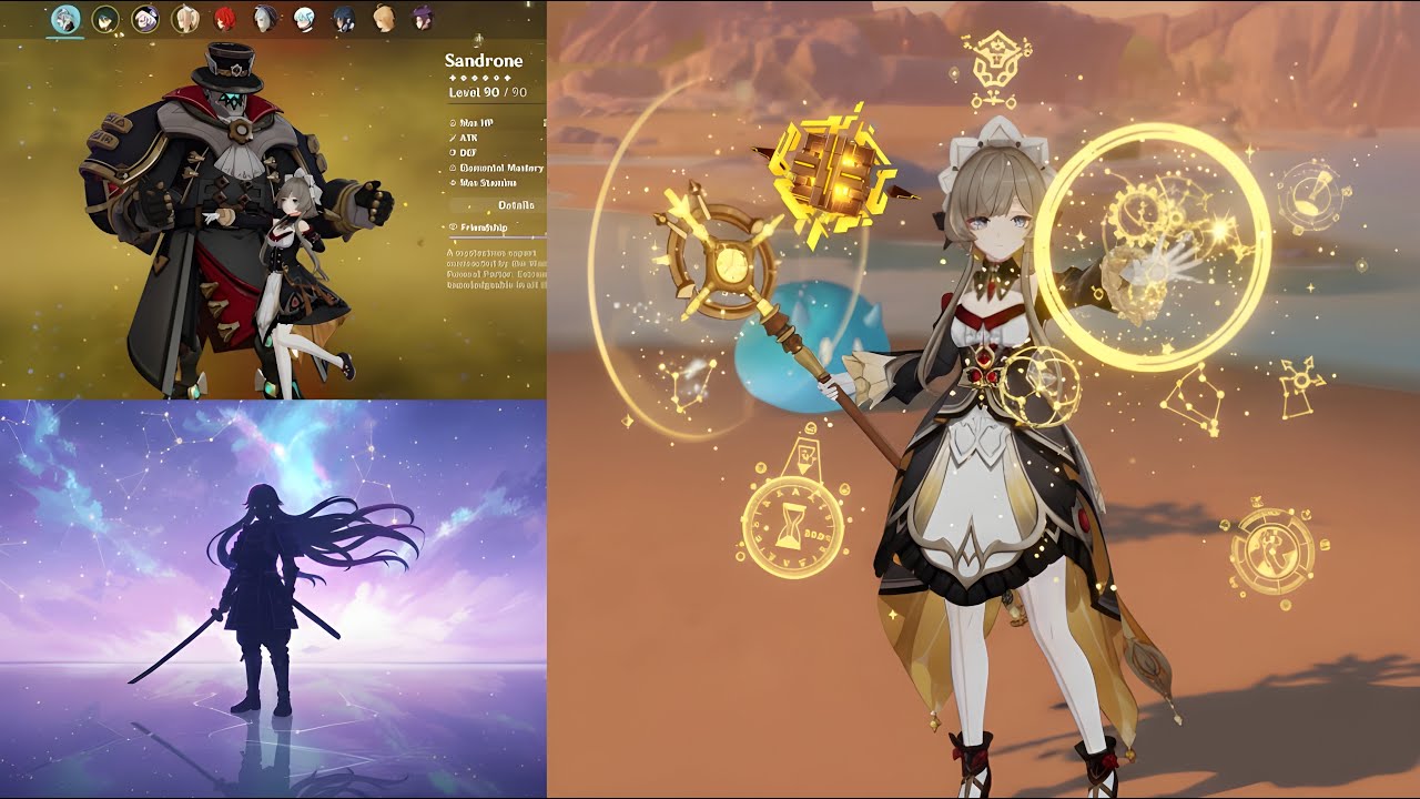 MAJOR SANDRONE GAMEPLAY & UPCOMING NEW CHARACTER UPDATE! | GENSHIN ...