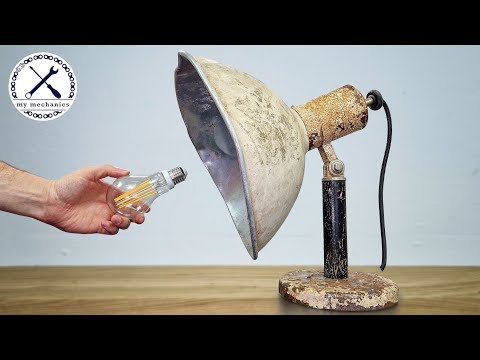 1930 Çukurlu Masa Lambası Restorasyonu