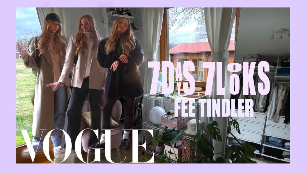 7 DAYS, 7 LOOKS by vogue | Every Outfit I wear in a week - YouTube