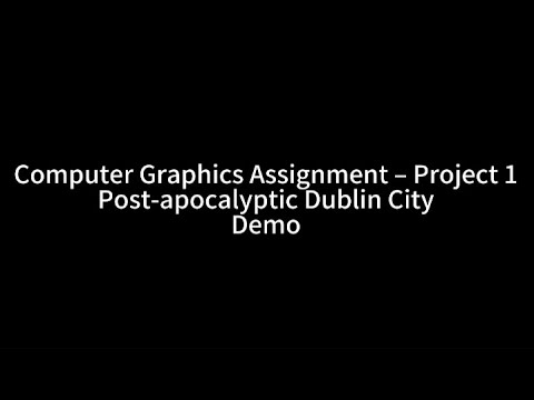 Computer Graphics Assignment - Project 1 Demo - YouTube