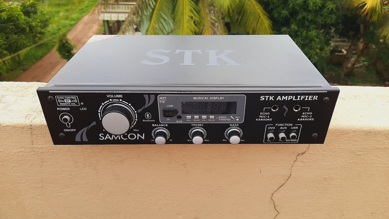 STK Amplifier Full Review and Unboxing #amplifer - YouTube