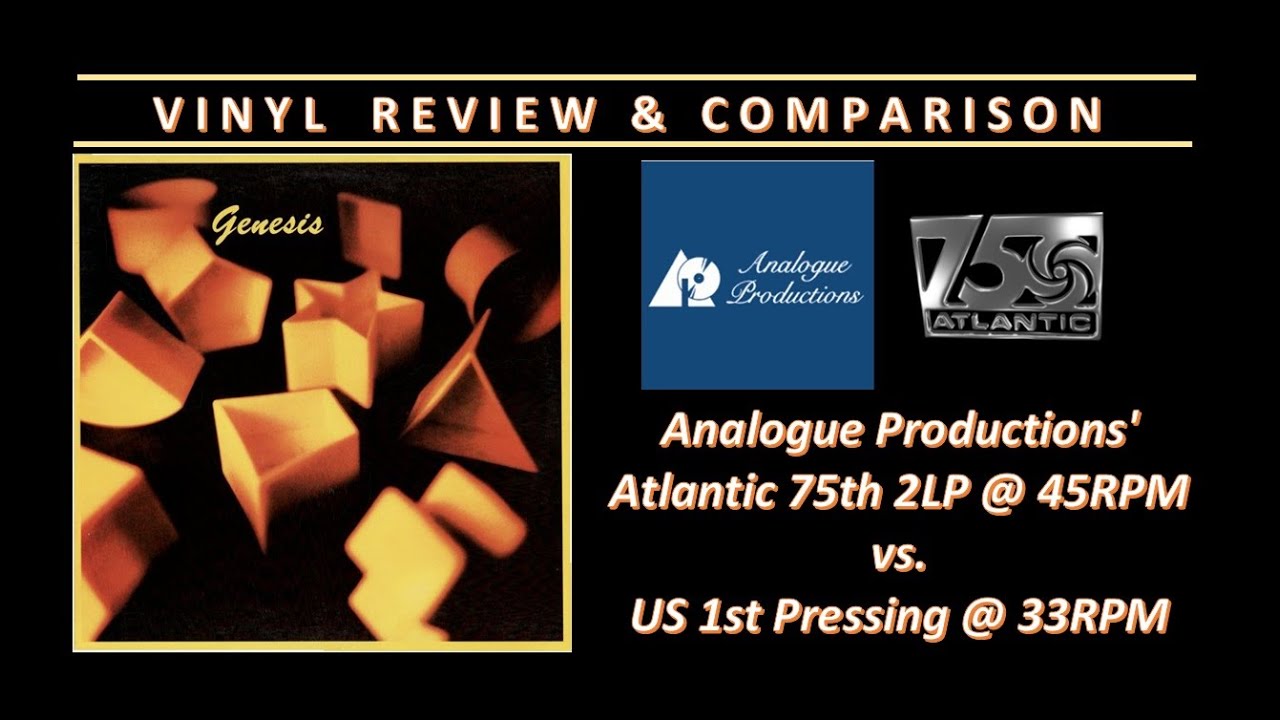 Analogue Productions Atlantic 75th Genesis Self-Titled Review vs. US ...