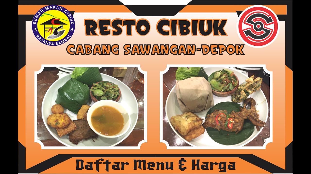 Resto Cibiuk Cabang Sawangan Depok Menu & Harga - YouTube