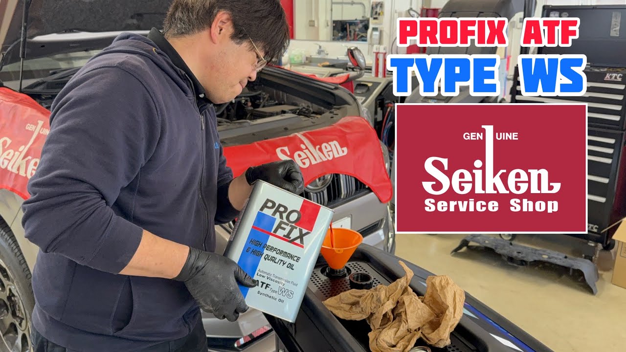Profix ATF type WS: замена в Японии - YouTube
