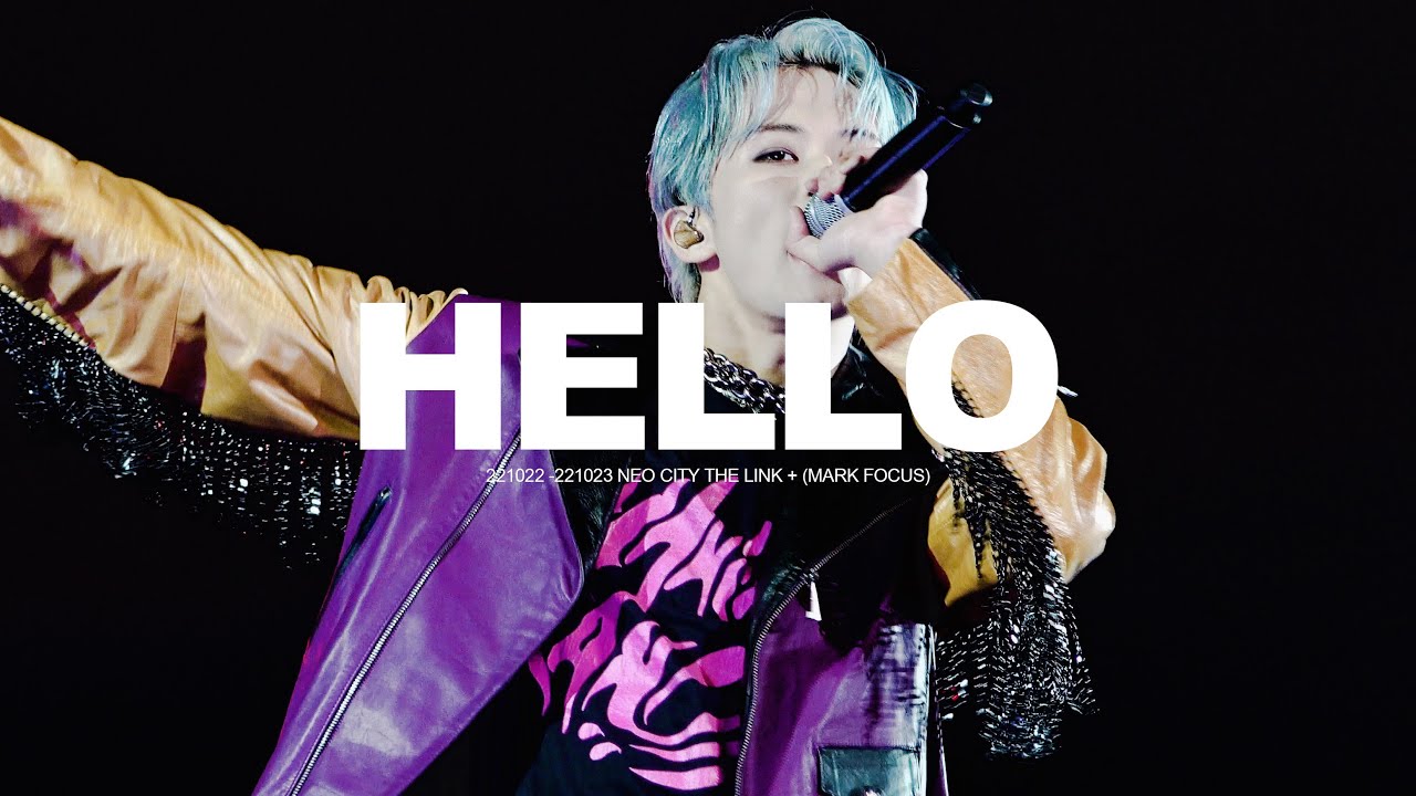 [4K] 221022 - 23 NCT 127 NEO CITY THE LINK + HELLO MARK FOCUS | 네오시티 더링크 플러스 마크 헬로 직캠 - YouTube