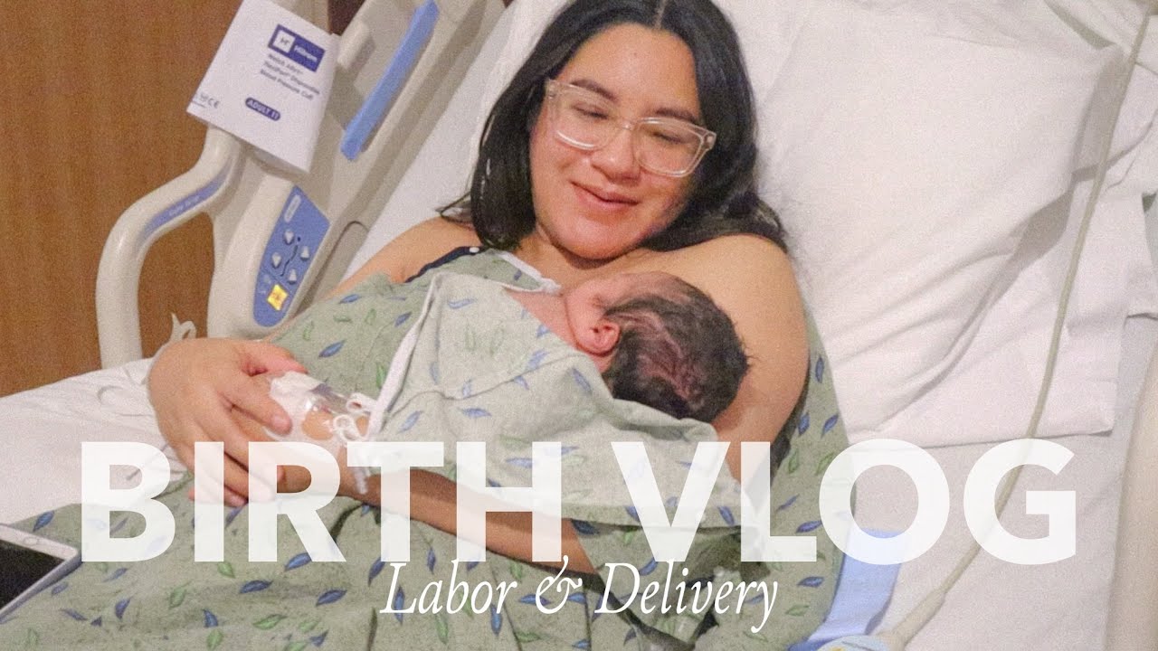 Our Birth Vlog ♡ Labor And Delivery Positive Birth Experience Vlog