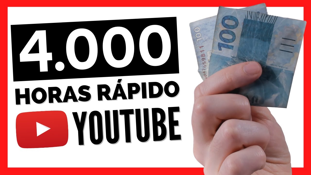 Monetizar RÁpido Como Conseguir 4000 Horas No Youtube Agora Youtube