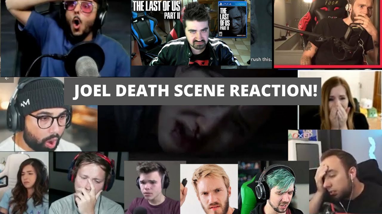 Youtubers reaction On joel death - YouTube