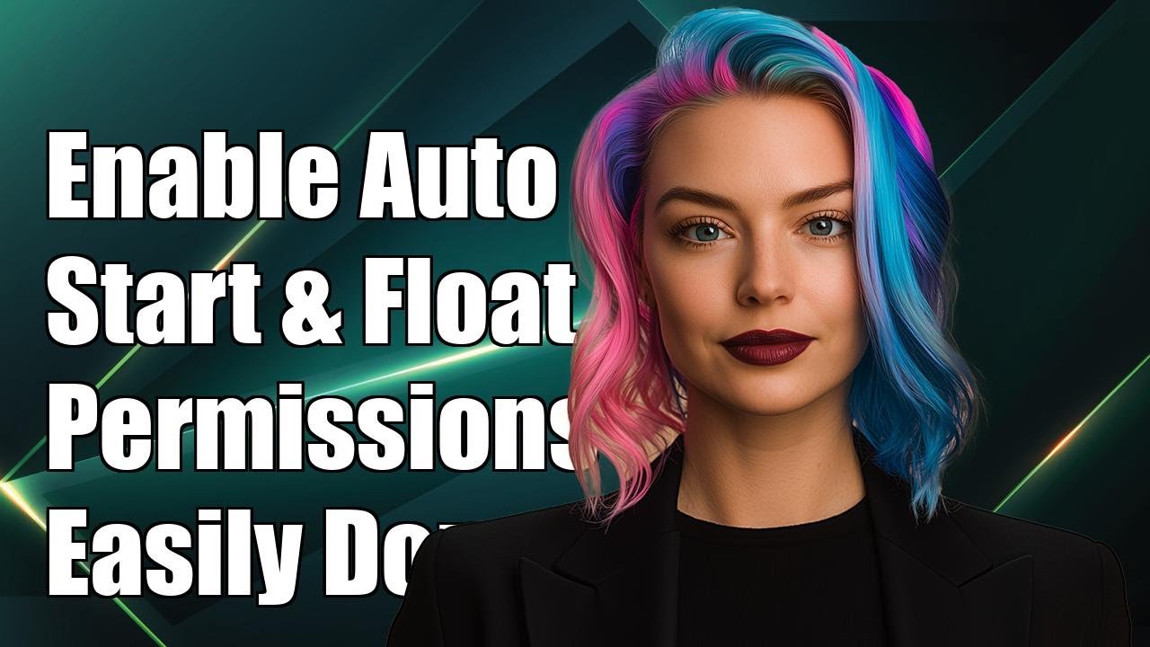 How to Programmatically Enable Auto Start and Floating Window ...