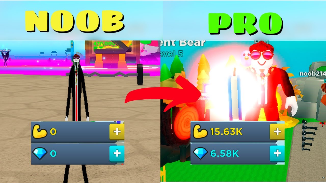 NOOB to PRO without Robux In training simulator (Roblox!!!) - YouTube