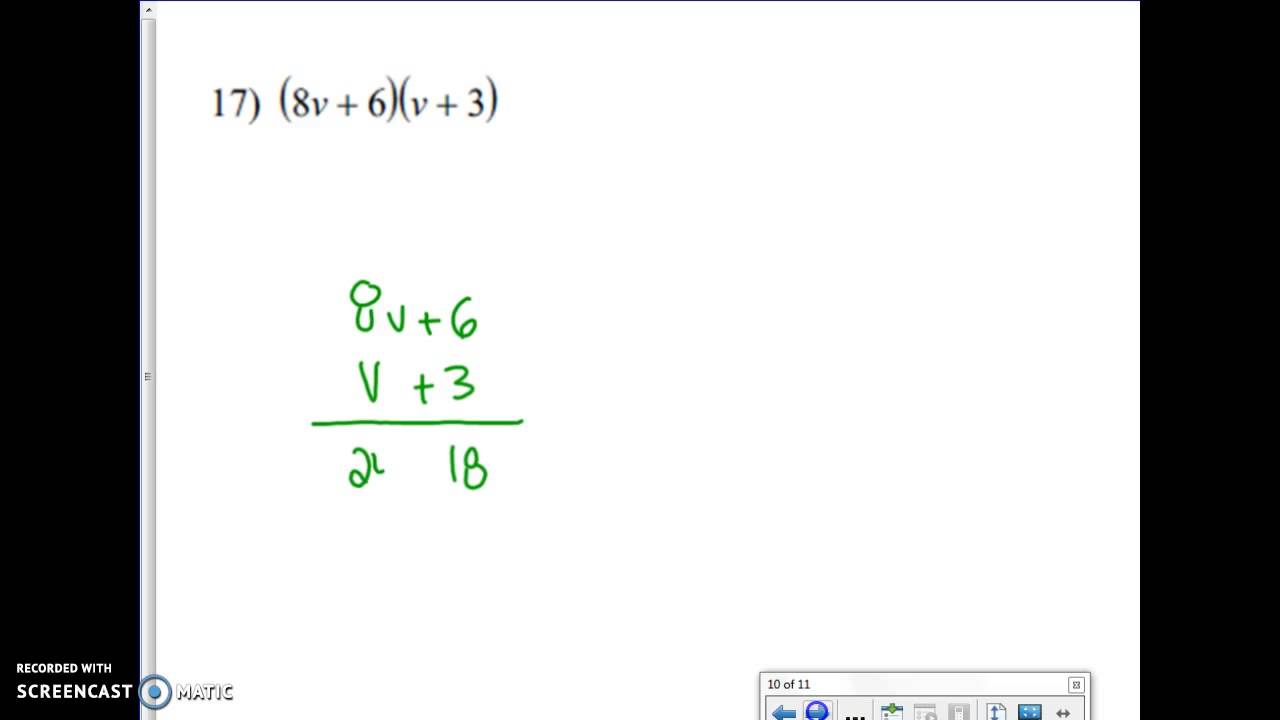 Multiplying Polynomials Vertical Method YouTube Multiplying Polynomials Vertical Method YouTube
