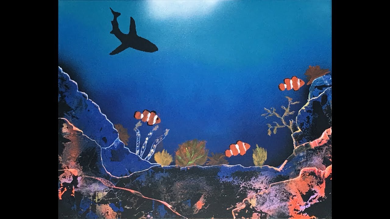 Deep Sea Spray Painting - YouTube