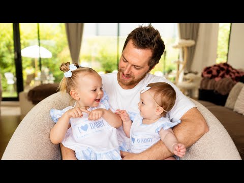 OHH MY SWEET BABY ELLIE AND SUTTON BUG IS MATCHING OUTFITS IS SO ADORABLE 🥰🥰....HAPPY FATHER'S DAY😍😍