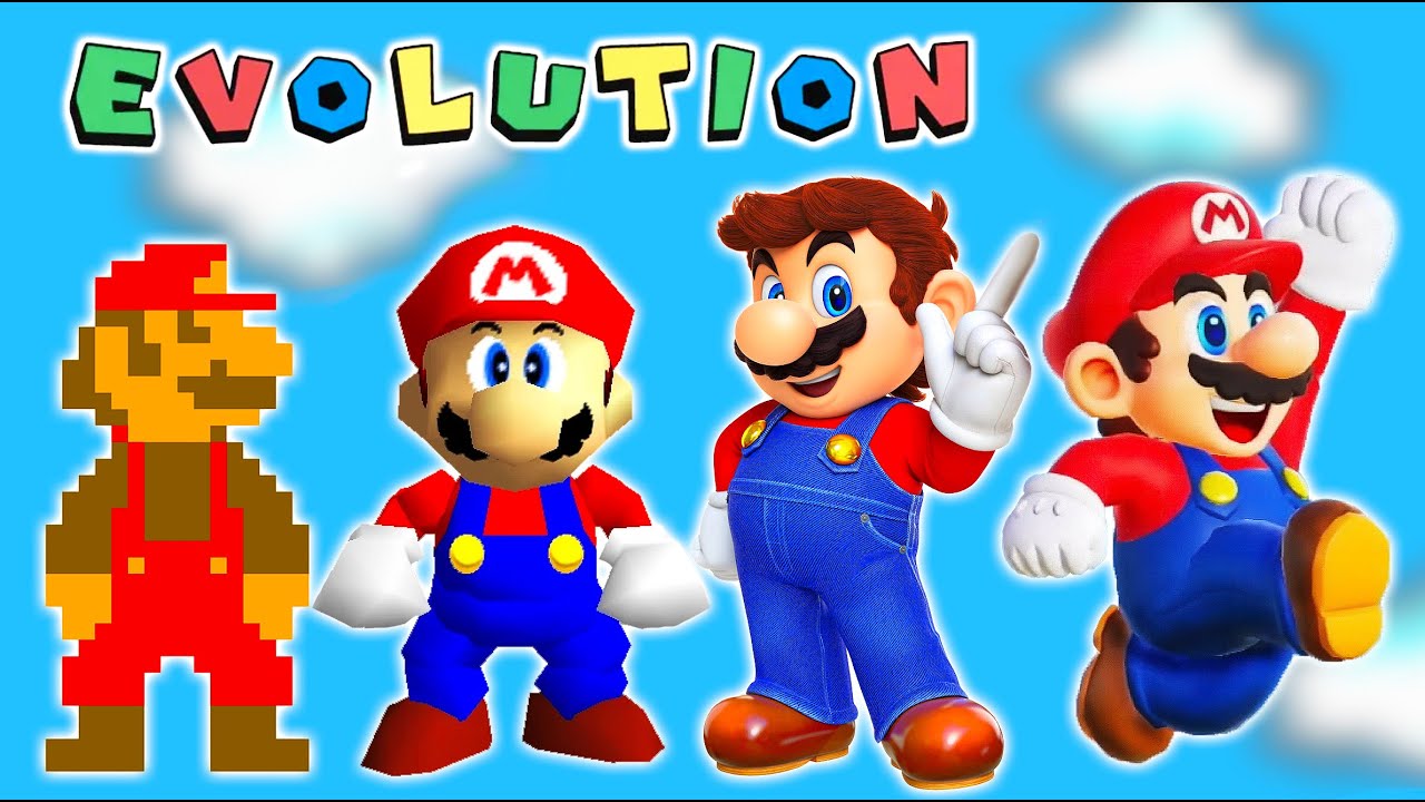 Evolution of Super Mario (1983-2025) - YouTube