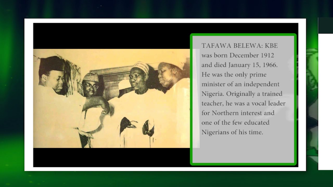 Tafawa Belewa - YouTube