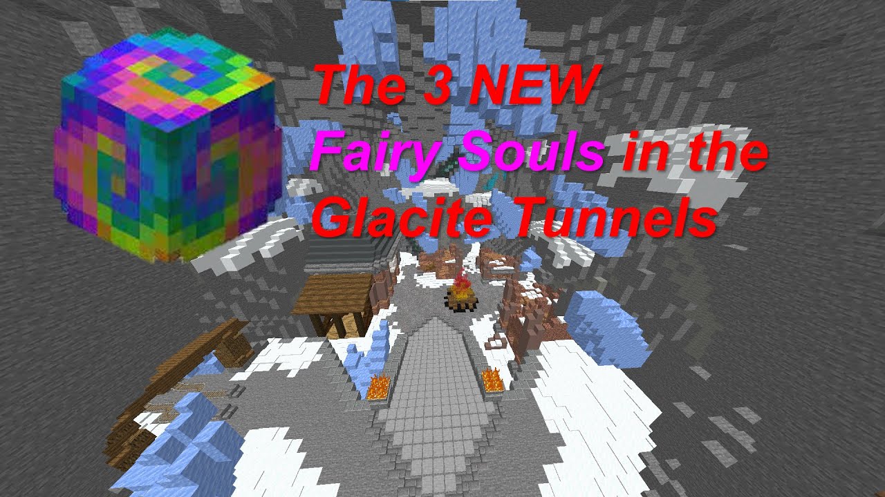 The 3 NEW Fairy Souls in Glacite Tunnels - YouTube