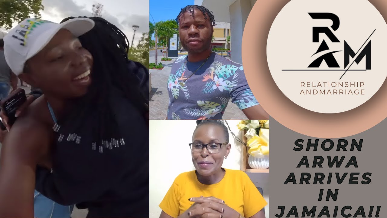 A Grand welcome for Shorn Arwa to Jamaica, Kinoo is just a good friend ...