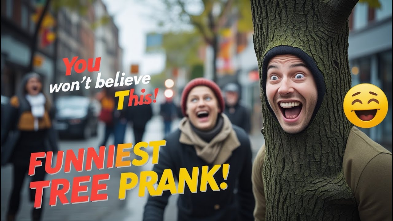 Hilarious Tree Prank Part 2 – You Won’t See This Coming! 😂🌳 - YouTube