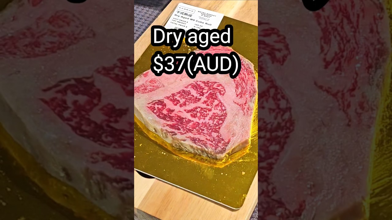 “My First Dry-Aged Steak… and I Overcooked It 😭” - YouTube
