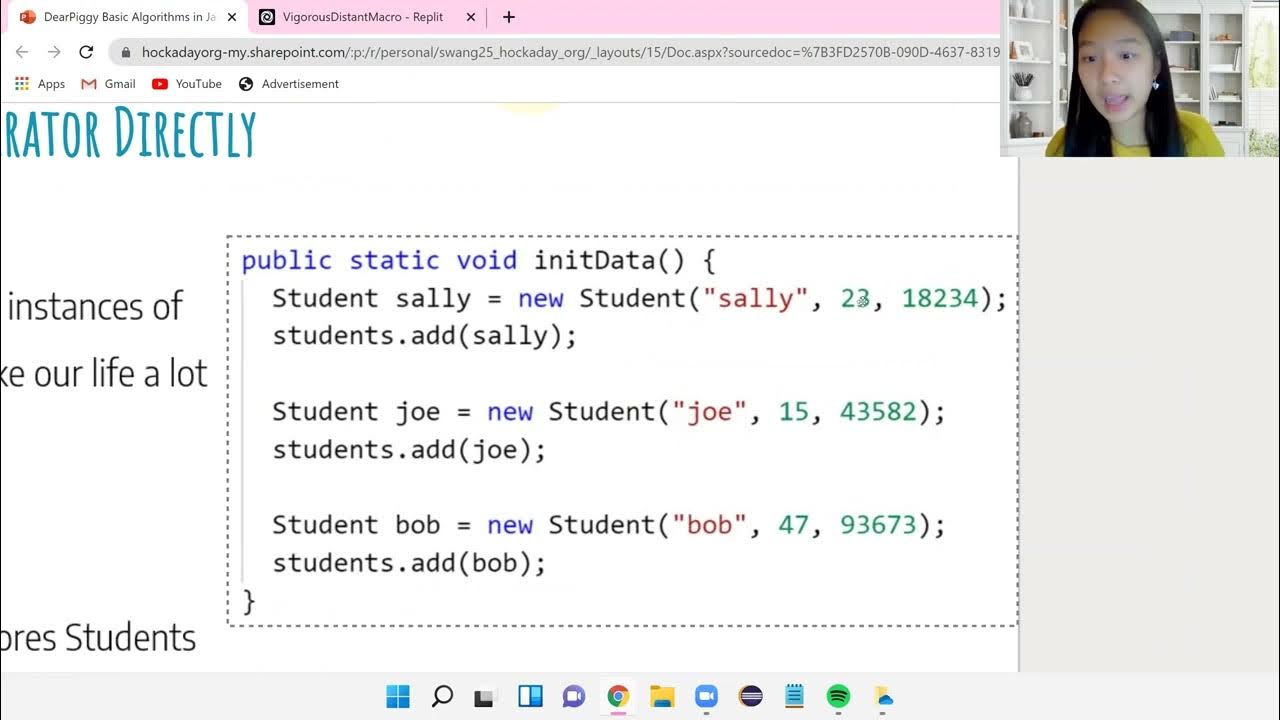 DearPiggy Basic Algorithms in Java - Custom Comparators Written Code - YouTube