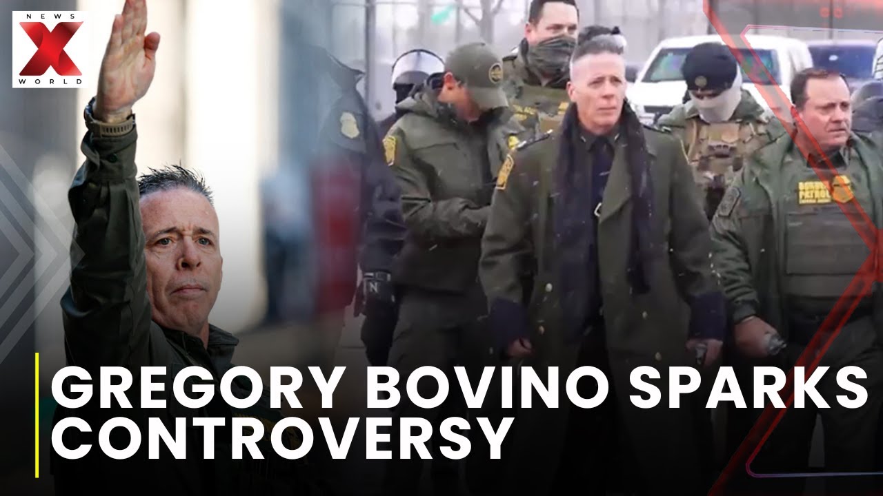 Gregory Bovino ICE Uniform Sparks Online Controversy | NewsX World ...