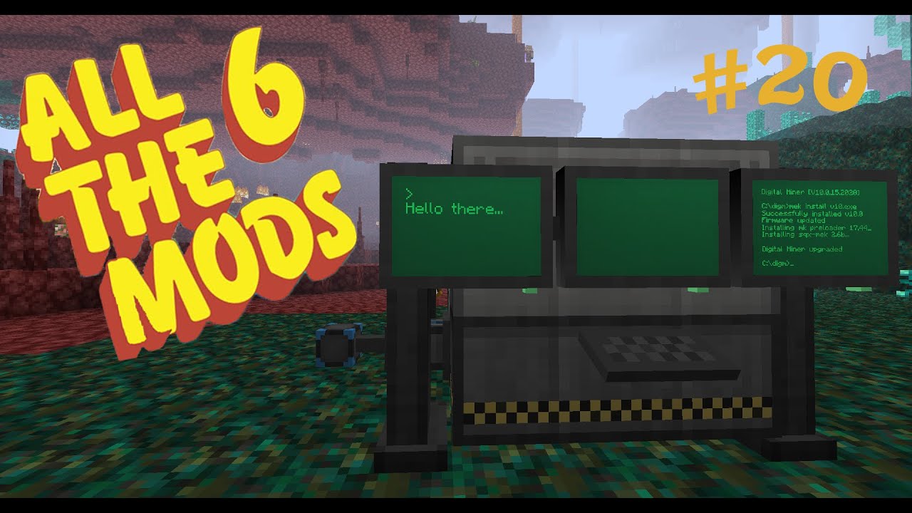All The Mods 6 | Digital Miner #20 | Modlu Minecraft - YouTube