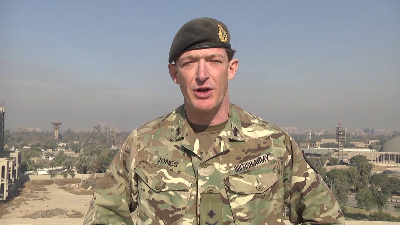 Major General Jones holiday message - YouTube