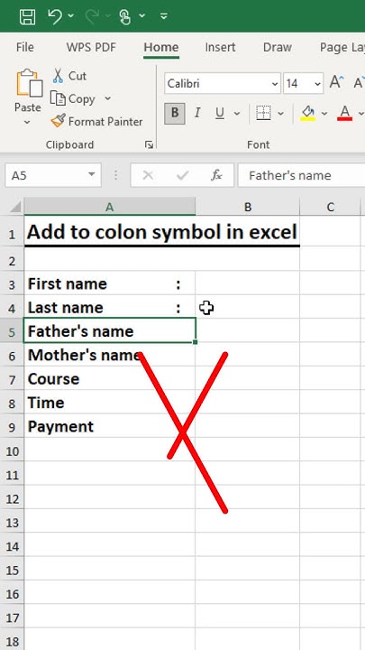 Add to colon symbol in excel #exceltutorial #exceltips #exceltricks #excel - YouTube