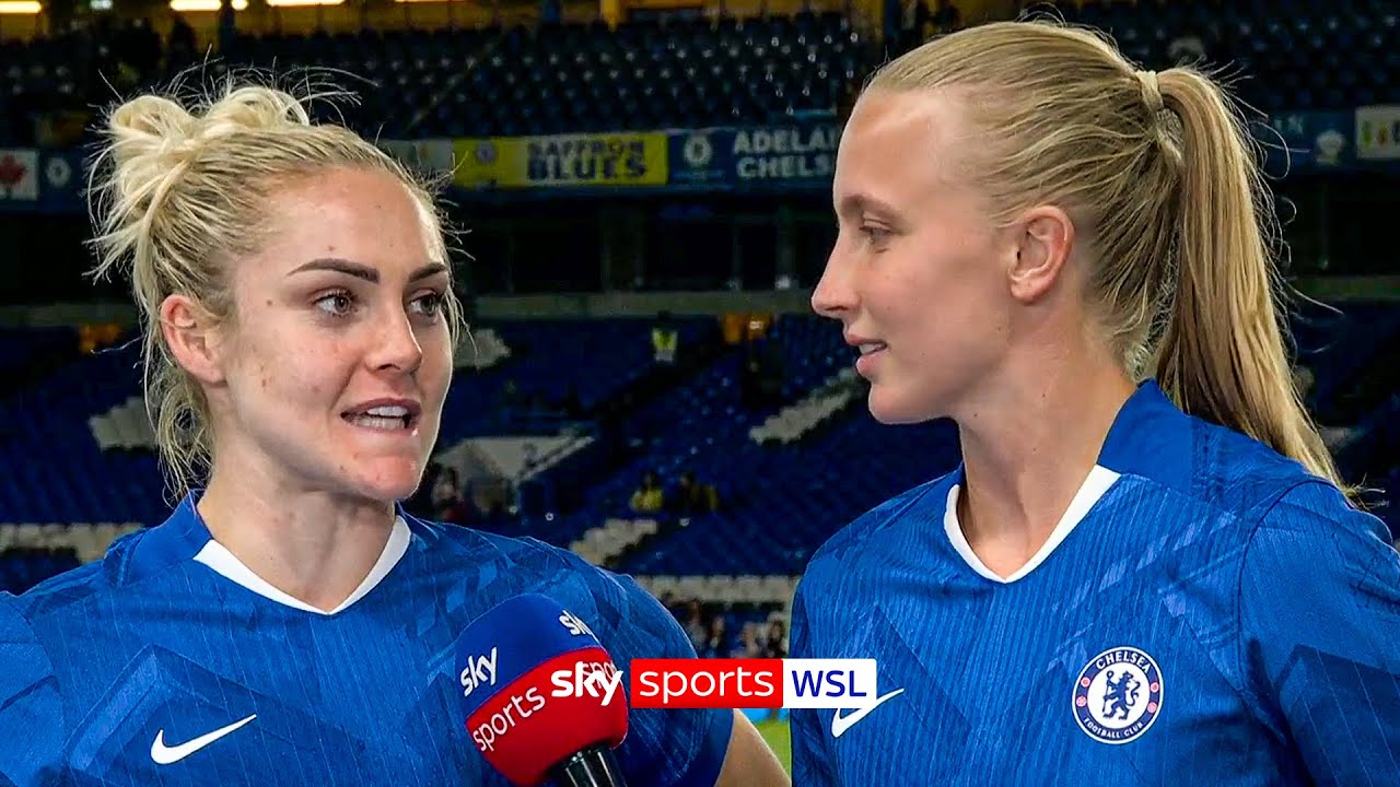 Ellie Carpenter and Aggie Beever-Jones FULL post-match interview! - YouTube