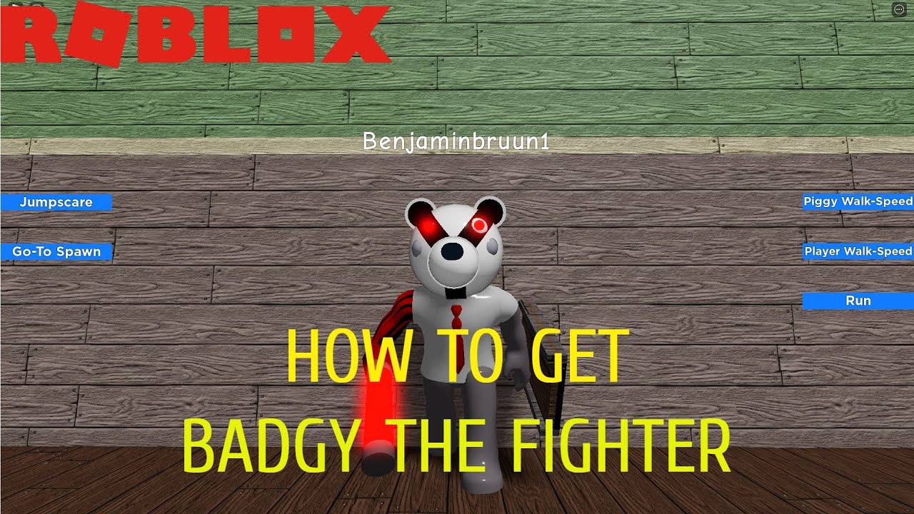How to get "Badgy The Fighter" badge + Red Badgy morph in Roblox Piggy ...
