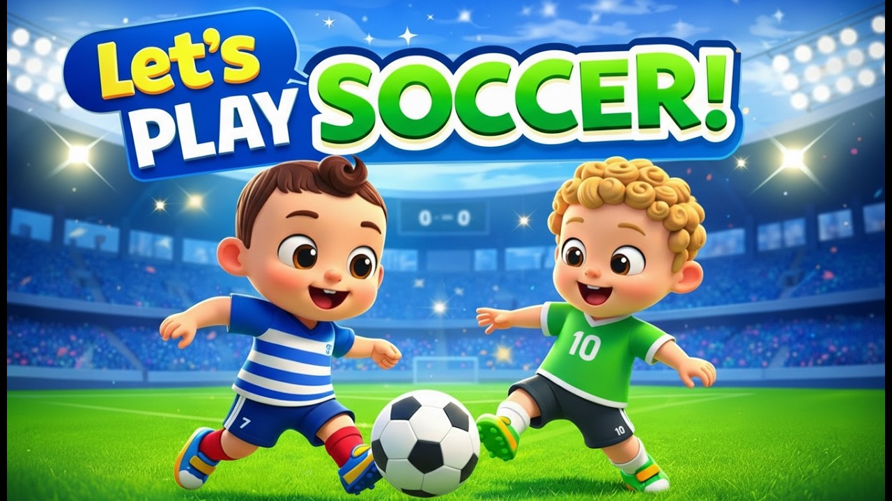 Let's Play Soccer | Let's Go | Let's Dance... - YouTube