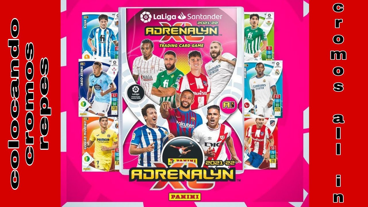 Adrenalyn xl 2022!! colocando cromos repes 💪💪!! - YouTube