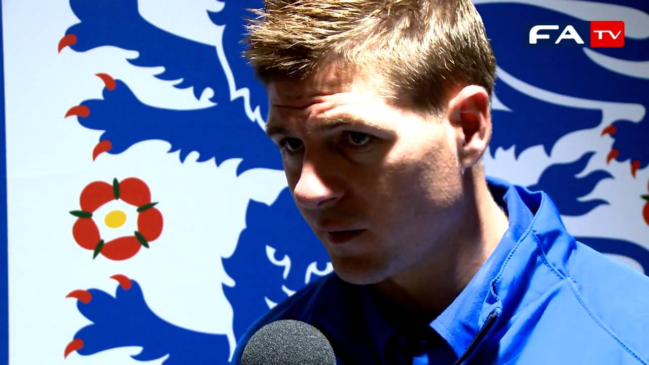 Steven Gerrard Post Match Interview England v Hungary 11/08/10 - YouTube