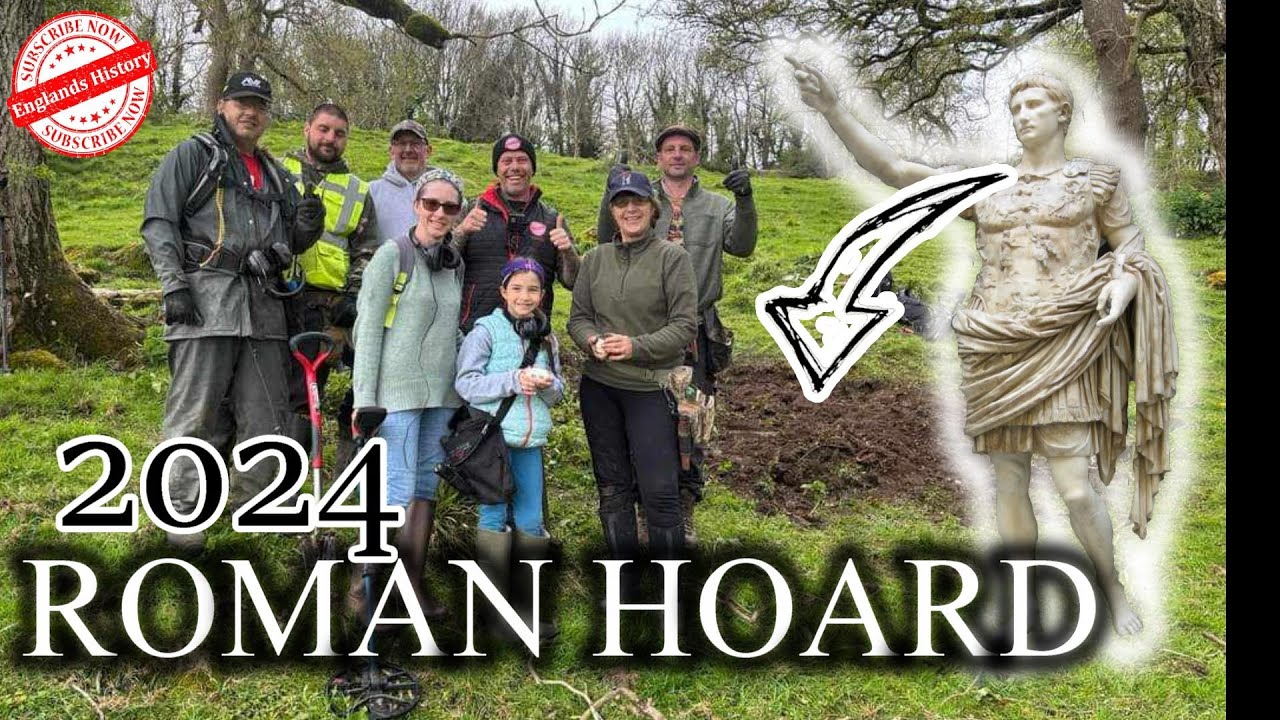 ROMAN HOARD UK - BATH - YouTube