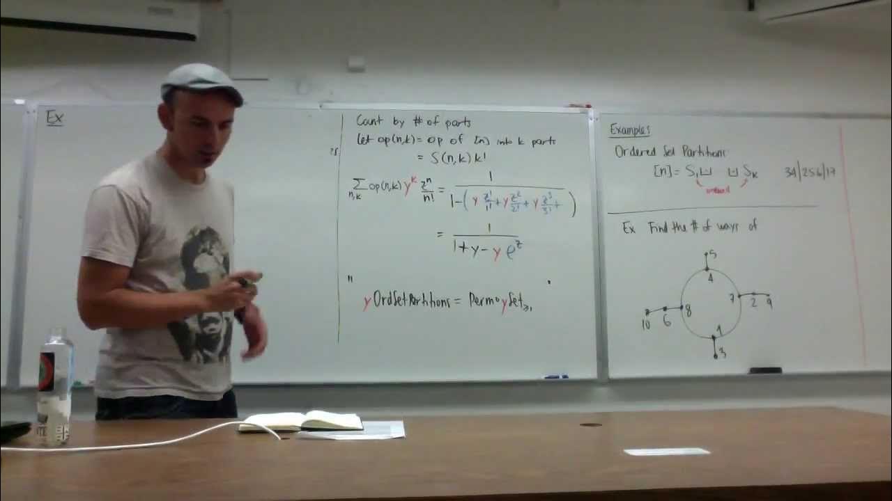 Lecture 14 . Enumerative Combinatorics (Federico Ardila) - YouTube