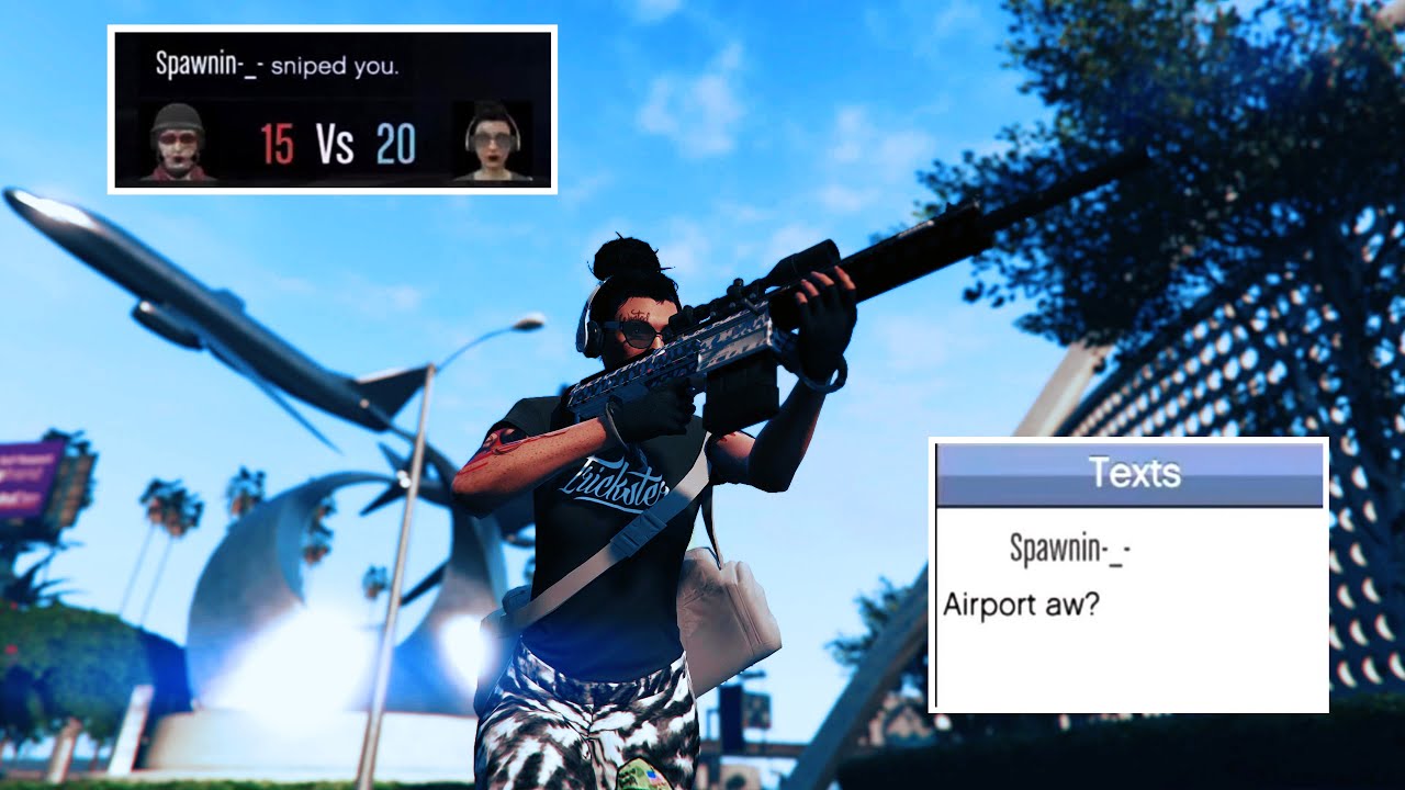 Tryhard Gta Player Called Me Out In a Gta PvP 1v1 - YouTube