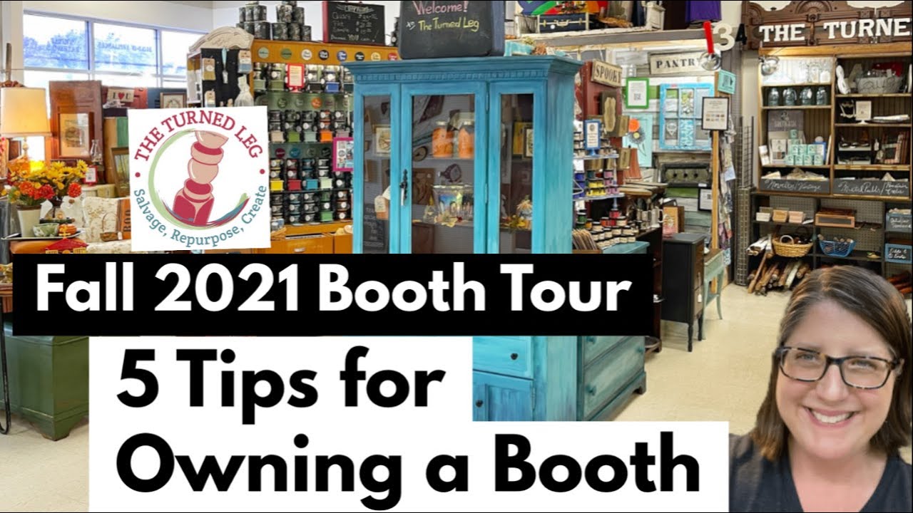 Fall Booth Tour and Tips for Booth Owners - YouTube