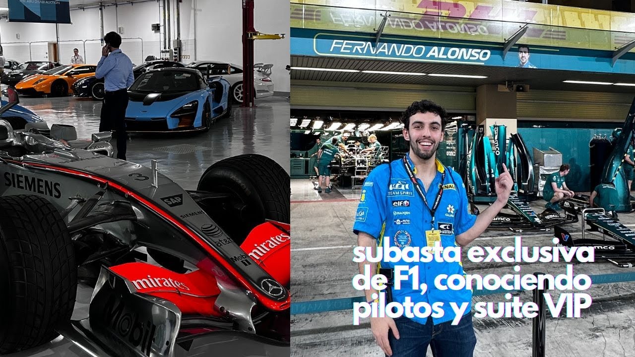 Así se vive la FÓRMULA 1 desde un PALCO VIP // Brau Nogues - YouTube
