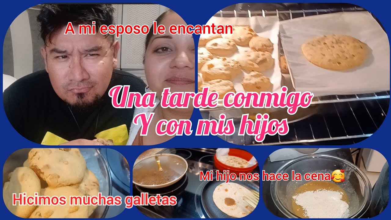Horneando Galletas con mis hijos| Hicimos diferentes tipos de galletas ...